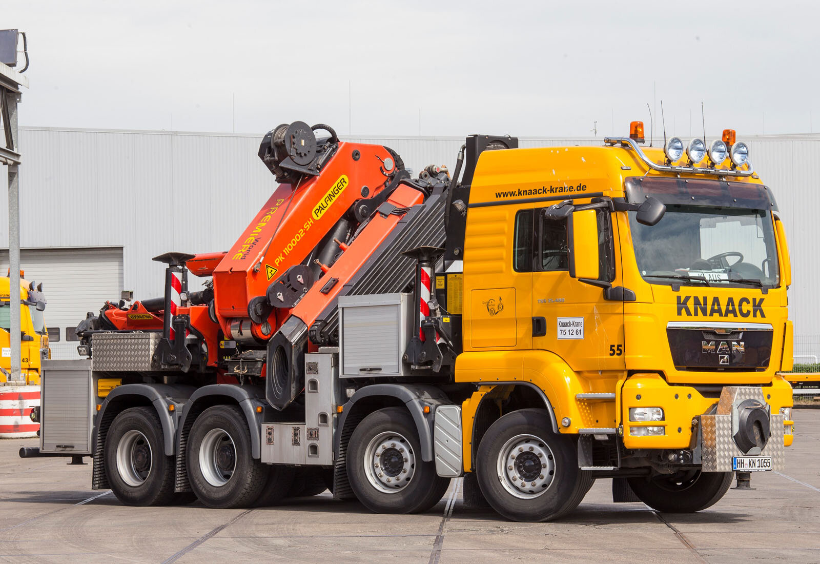 Transportfahrzeuge von Knaack Krane