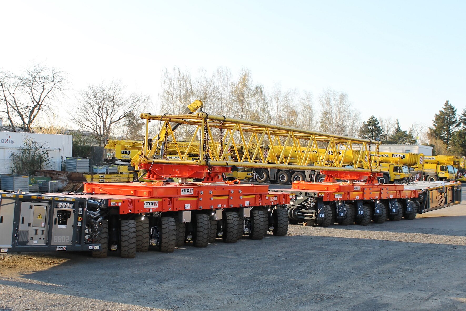 SPMT - Self-Propelled Modular Transporter